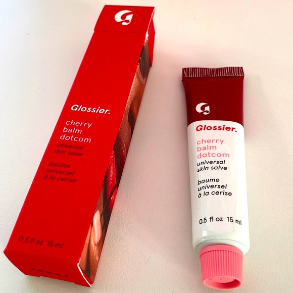 Glossier | Makeup | Glossier Cherry Balm Dotcom Universal Skin Salve ...